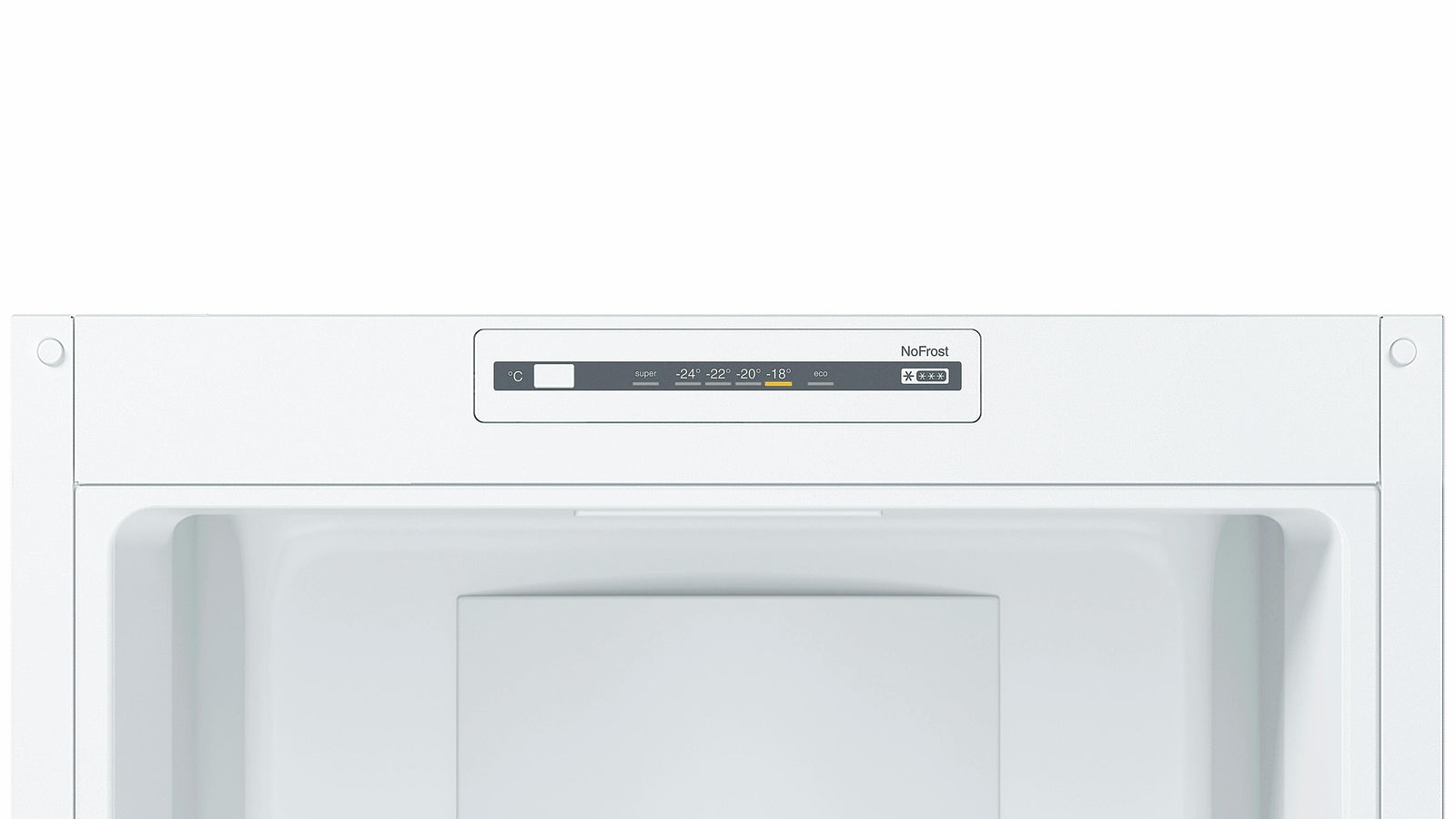 (Refurbished Bosch Serie 2 KGN34NW3AG Fridge Freezer 186CM White - Fre